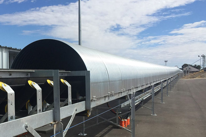 Conveyor Cover, Conveyor Hoods, Belt Conveyor Cover—Henan Excellent ...