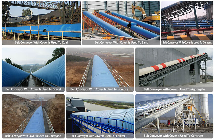 Conveyor Cover, Conveyor Hoods, Belt Conveyor Cover,conveyor rainproof ...